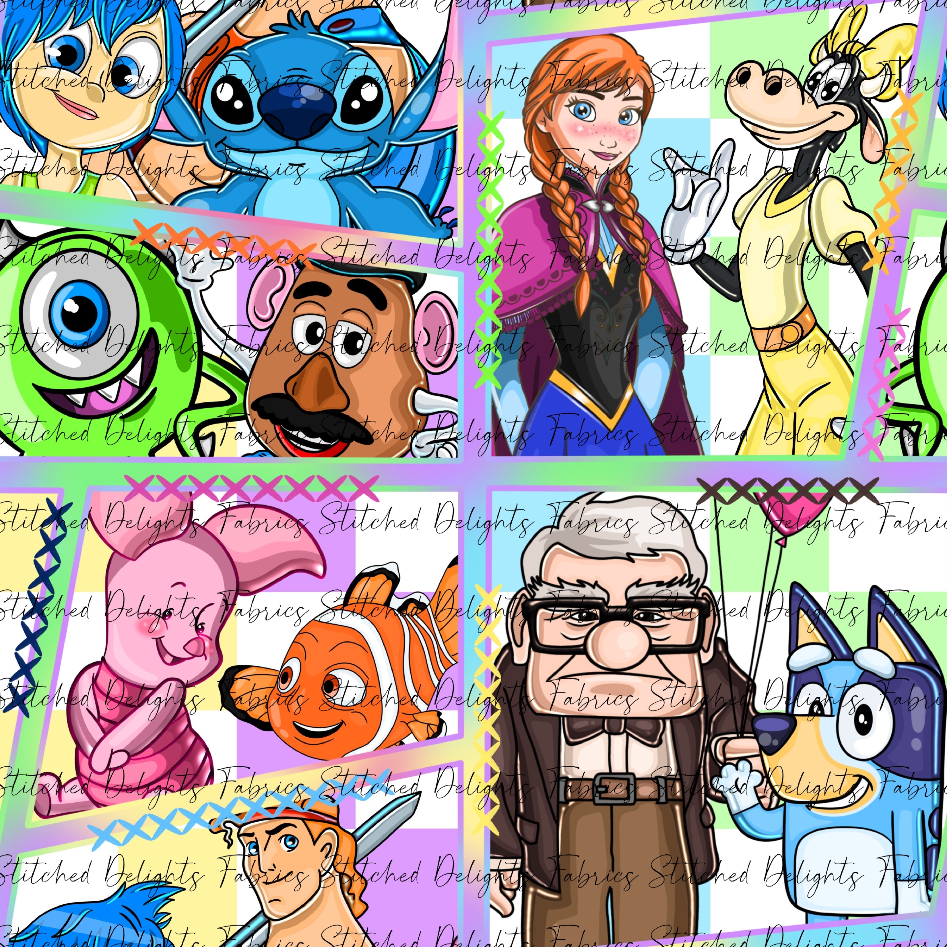 Favourites Mash Ups Comic Strips – Stitched Delights Fabrics